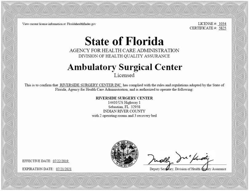 Surgery Center - Riverside Eye Center